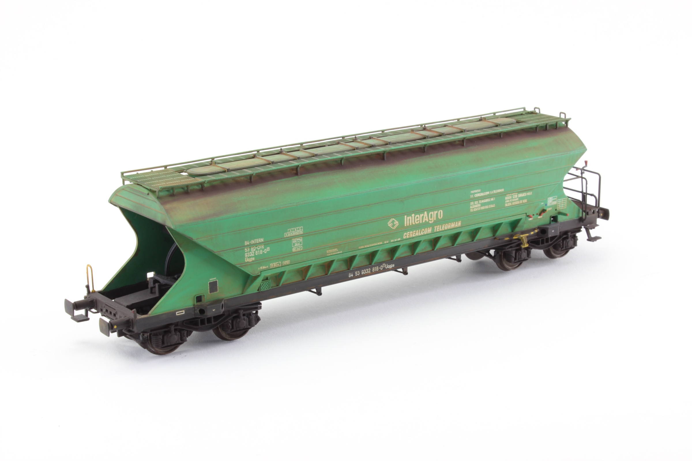 CFR "InterAgro", grain wagon, Albert Modell, scale H0 (1:87)